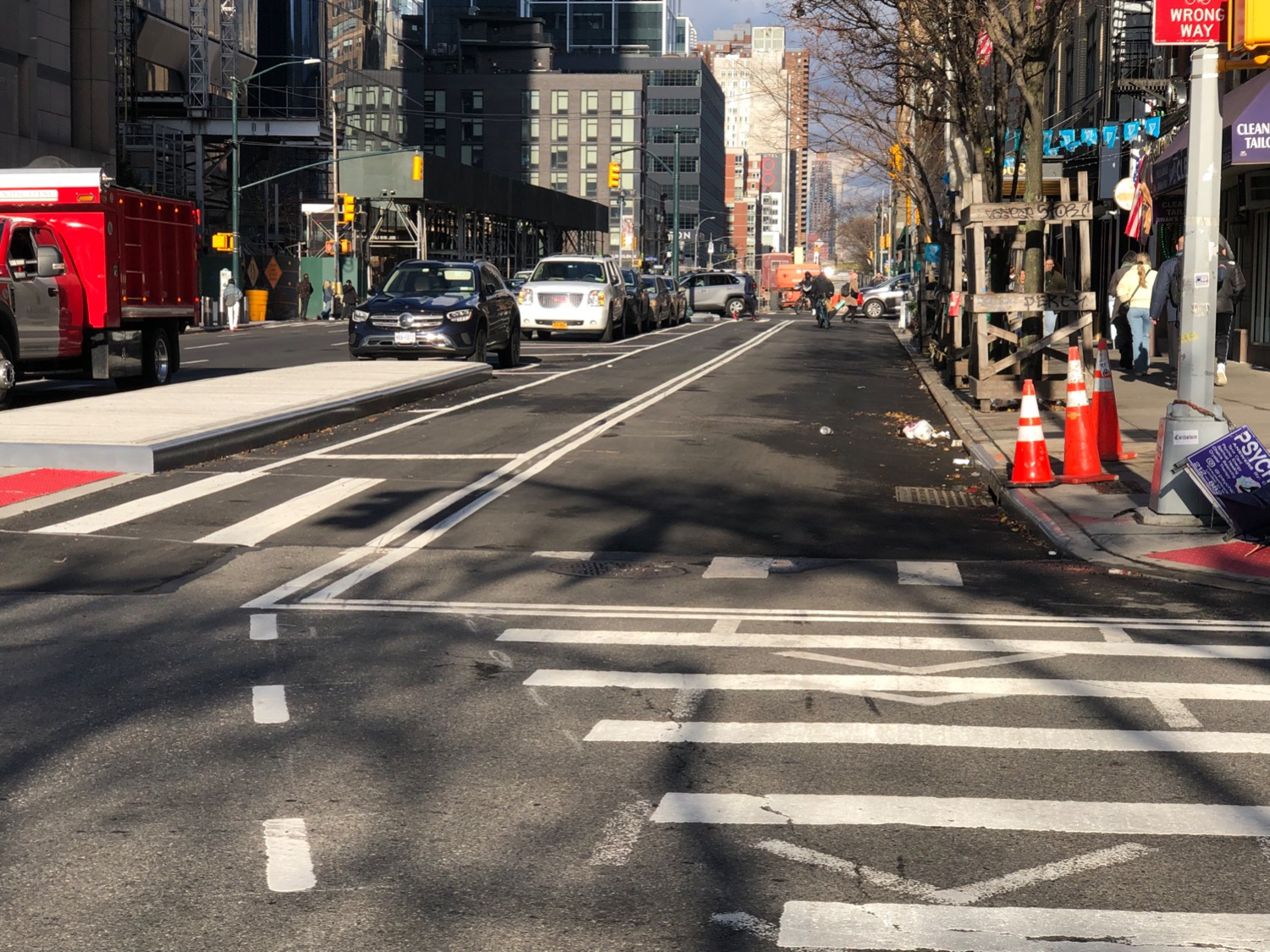 More pedestrian space on 9th Avenue (coming soon) - CHEKPEDS
